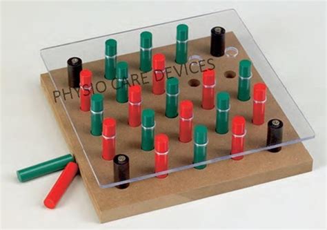 Depth Perception Peg Board Set Multi Colour At 3680 00 Inr In New Delhi Physio Care Devices