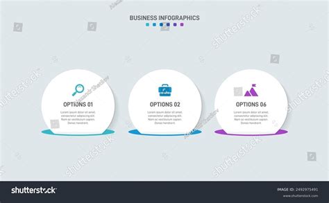 Horizontal Progress Bar Featuring 3 Arrow Shaped Stock Vector Royalty