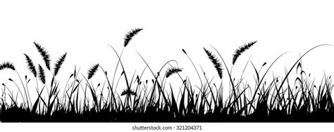 Vector Grass Stock Vector Royalty Free 321204371 Shutterstock