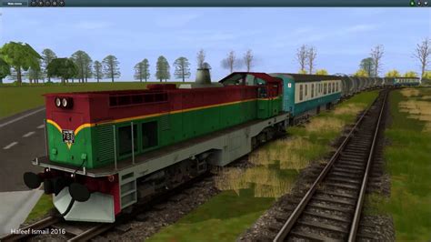 Sri Lanka Railways A Look At Class M6 Running On Trainz Simulator 2009