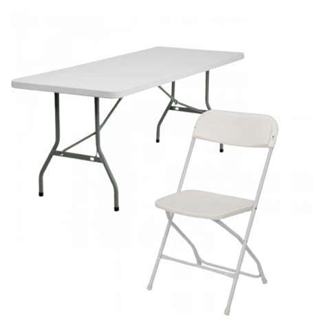 Affordable Table And Folding Chairs Rental For Events Eventpro Rentals