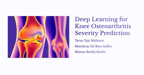 Deep Learning For Knee Osteoarthritis Severity Prediction