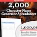 Dnd Multi Race Character Npc Name Generator E Dm Tool Instant