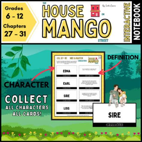 The House On Mango Street Mix And Match Ch 27 31 Tpt