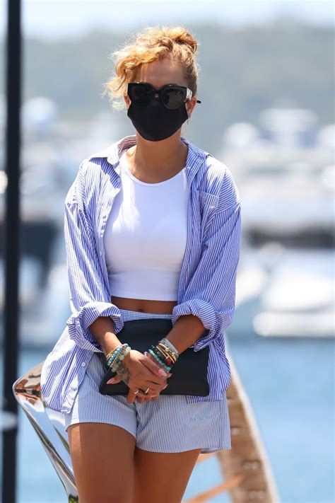 Rita Ora Out For Lunch The Boat House In Sydney 01162022 Hawtcelebs