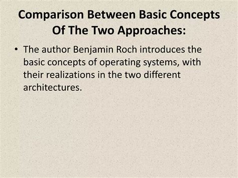 Monolithic Kernel Vs Microkernel Pptx