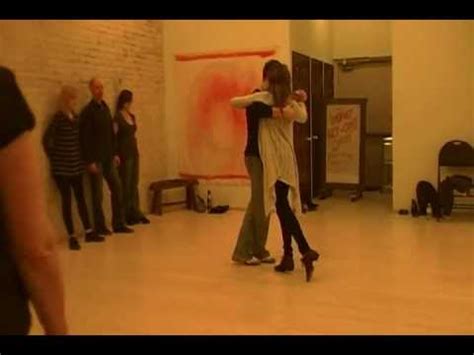 Argentine Tango Sacadas In Close Embrace Youtube