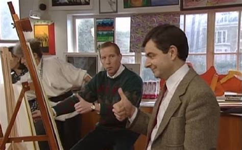 Mr Bean Takes An Art Class