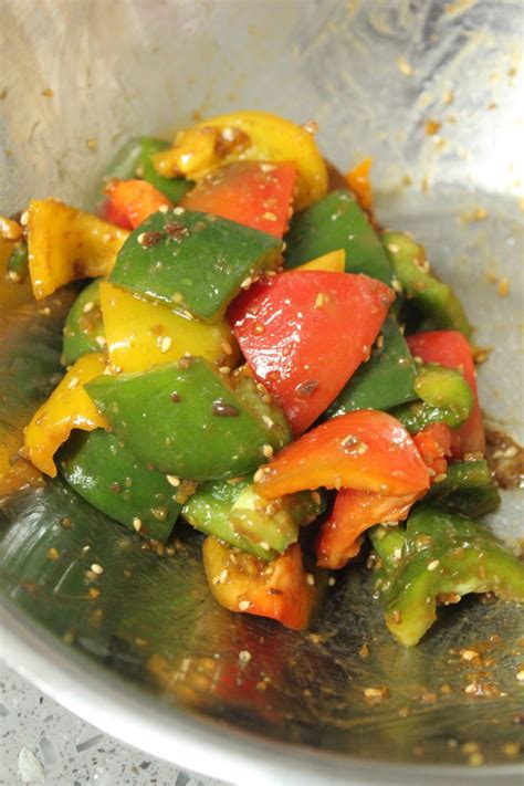 파프리카무침 된장 고추장 모두 오케이 네이버 블로그