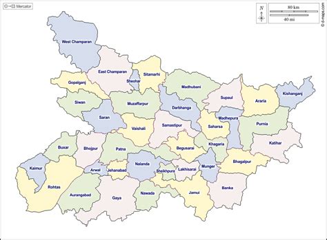 Bihar Map