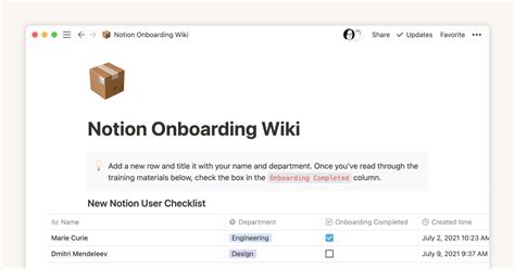 how to build a wiki in notion