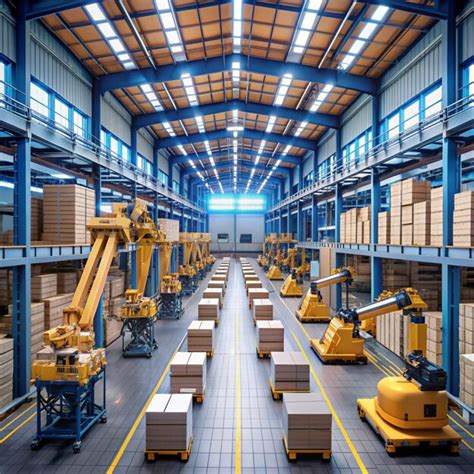 Warehouse Management With Automated Roboticswarehousing And Technology Connectionsusing