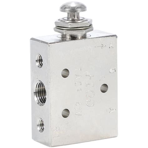 小金井型机械阀气动开关按钮空气手动钮子阀tac2 41v 41p 31v 31p 虎窝淘