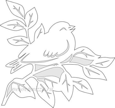 Вытынанки птицы на окна вырезать 89 фото