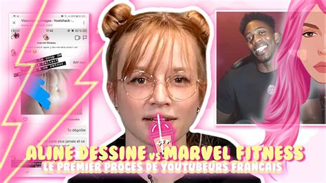 Aline Dessine Vs Marvel Fitness Le Premier Proces De Youtubeurs Stt
