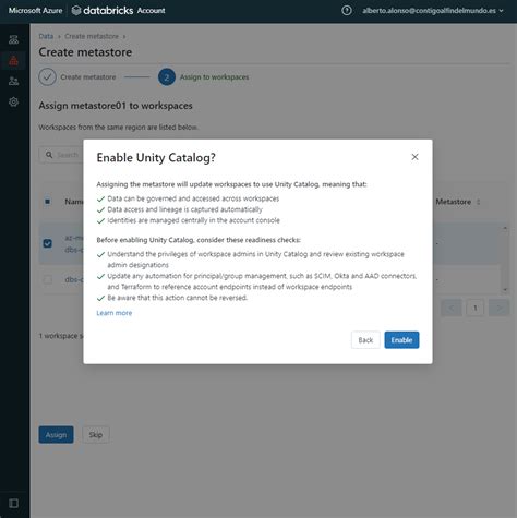 Unity Catalog En Azure Databricks Creando Nuestro Primer Metastore Alb3rto Alonso