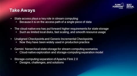 Evolution Of Flink 2 0 State Management Storage Computing Separation