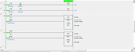 tutorial plc set reset dan counter cx one mikrokontroler dan cloud