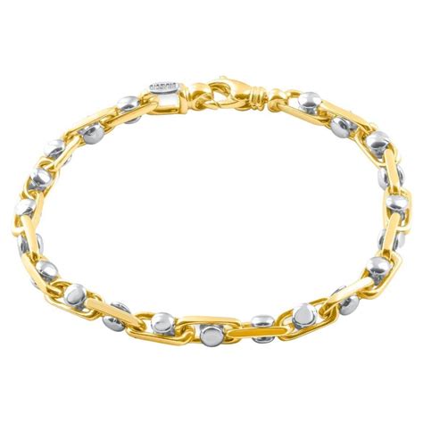 Mens 63 Gram Solid 14k Yellow Gold Cuban Link Masculine Bracelet For