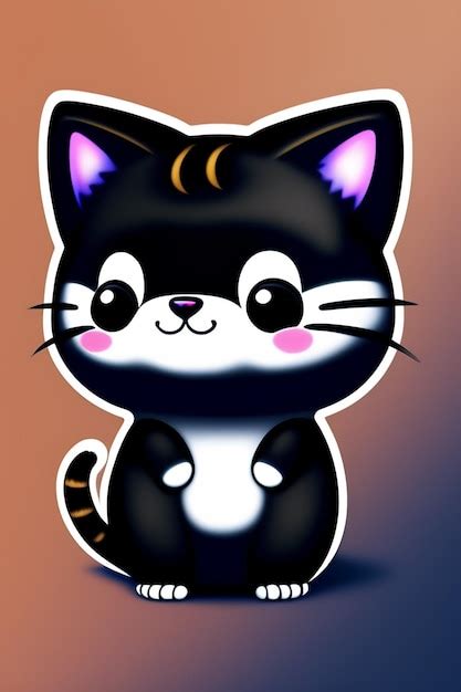 Premium Ai Image Cute Chibi Cat Dancing 3