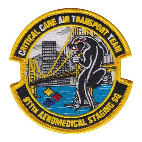911 Asts Hoc Modo Patch 911st Aeromedical Staging Squadron Patches