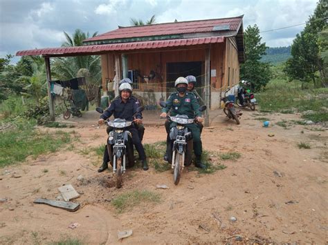 កម្លាំងប៉ុស្តិ៍នគរបាលរដ្ឋបាលភ្ញីមាស និងកម្លាំងប្រជាការពារឃុំ