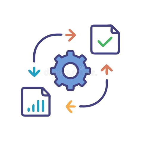Strategy Process Improvement Icon Process Improvement Powerpoint