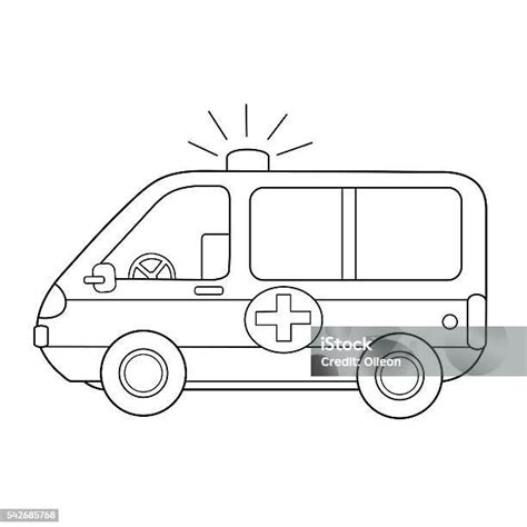 สมุดระบายสีสําหรับเด็ก รถพยาบาล ภาพประกอบสต็อก ดาวน์โหลดรูปภาพตอนนี้ เด็ก อายุ กระดาษ