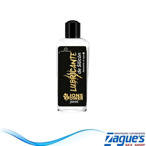Lubricante De Silicon Denso Larga Duración 30ml Sex Shop Zagues
