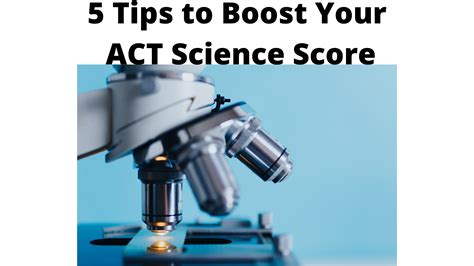 5 Tips For The ACT Science Section