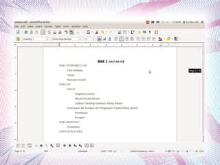 Belajar Libreoffice Writer PPT