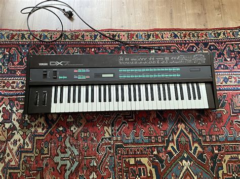 Yamaha Dx7 Programmable Algorithm Synthesizer 1983 1987 Reverb