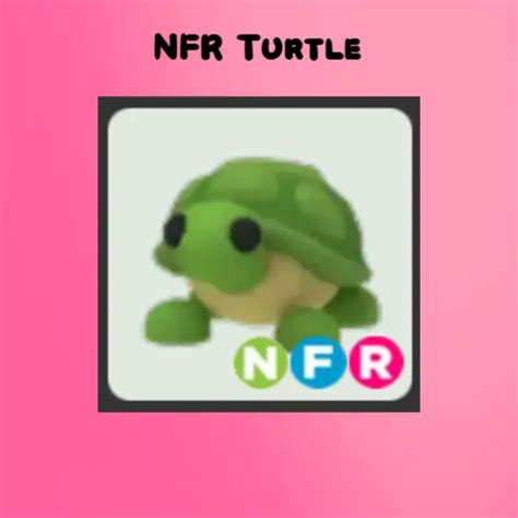 Adopt Me Nfr Turtle Neon Fly Ride Adopt Me Game Item Gameflip