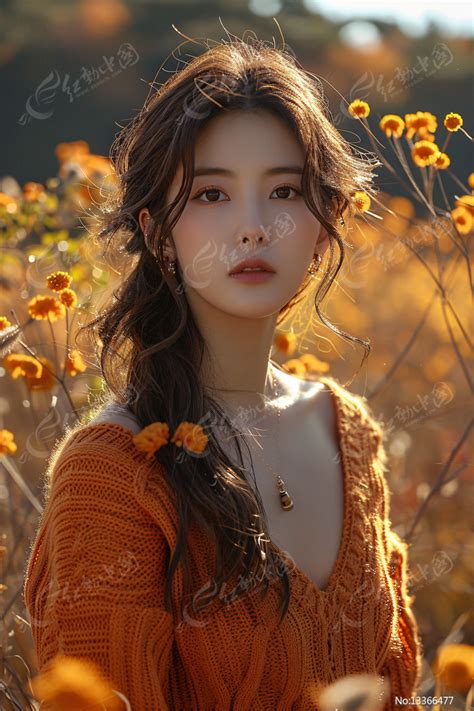 公园里的美丽女孩AI图片下载 红动中国
