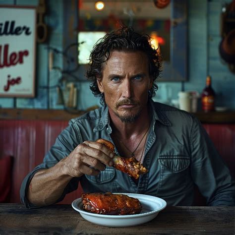 Matthew Mcconaughey Eating Chicken Leg In Killer Joe Killer Joe