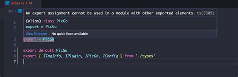 Feature Request Change Export Assignment To Esm Export To Allow Export Types For Importing