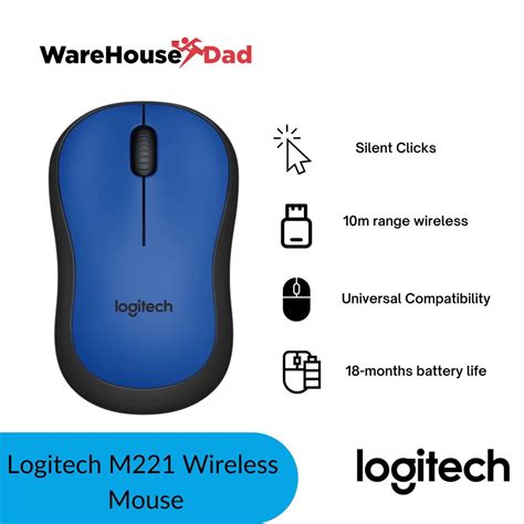 Logitech M221 Silent Wireless Mouse Shopee Philippines