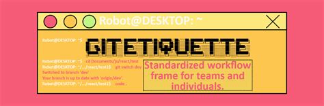 GitHub LeDuble Git Etiquette Git Etiquette Standardized Workflow Frame For Teams And