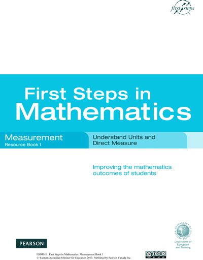 First Steps™ In Mathematics