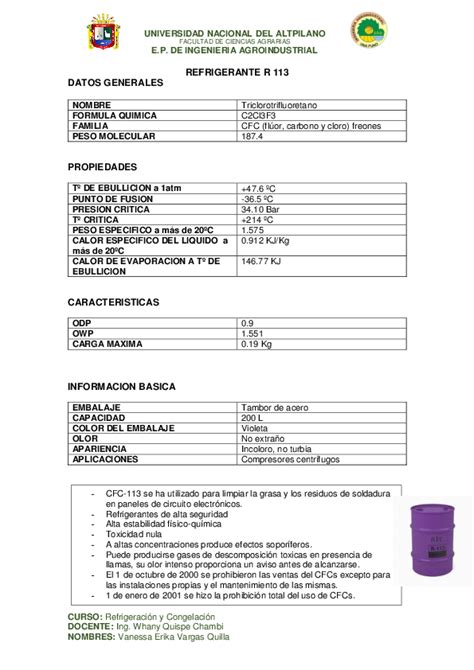 Doc Ficha Tecnica De Refrigerantes