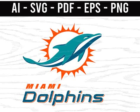 Miami Dolphins Vector Logo