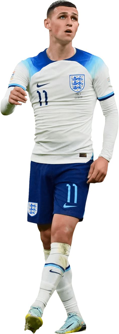 Phil Foden England Football Render Footyrenders