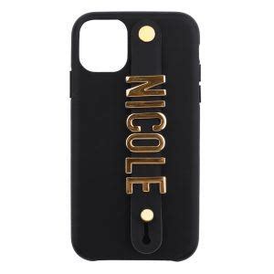 Iphone Pro Max Letter Strap Case Nude The Personal Print
