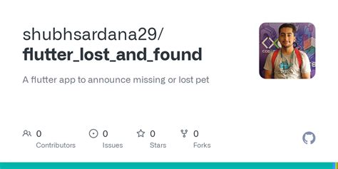 Github Shubhsardana29flutterlostandfound A Flutter App To