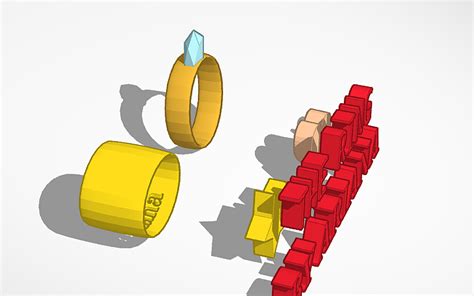 3d Design Ring Tinkercad