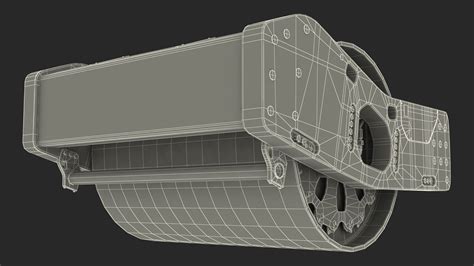 Single Drum Compactor 3d Model 39 3ds Blend C4d Fbx Max Ma
