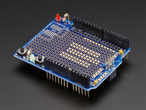 Adafruit Proto Shield For Arduino Kit Stackable Version R3 Kiwi Electronics