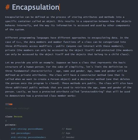 Facundo Martínez On Linkedin Programming Cpp Work Productivity Markdown Oop