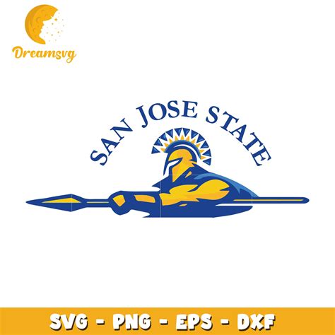 San Jose State Logo Svg File For Crafts And Design Projects Dreamsvg