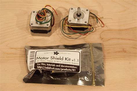 spare time notebook assembling an adafruit motor shield for arduino